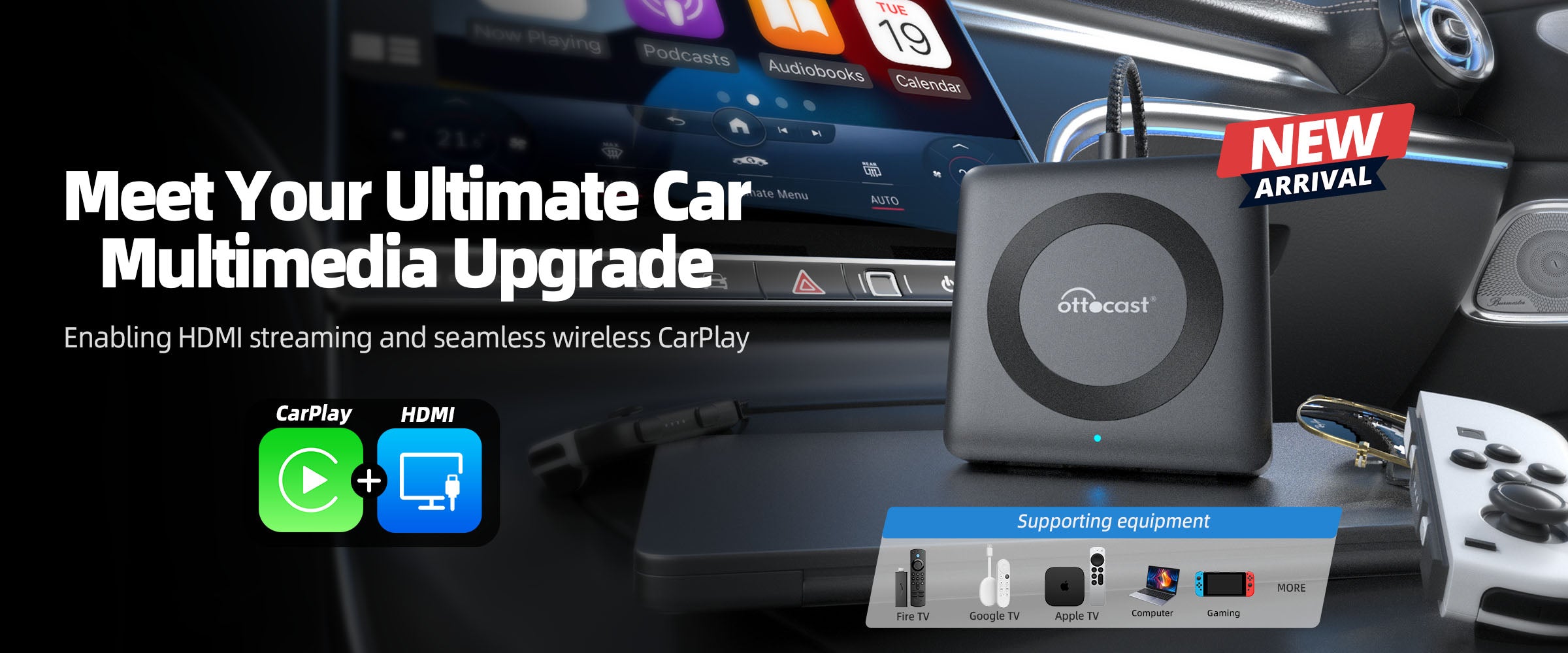 OTTOCAST | Leading Wireless CarPlay Adapter Provider